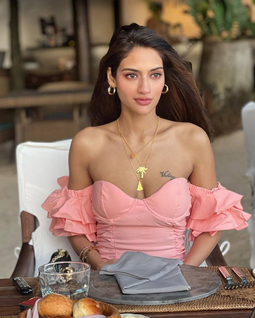 TMC MP and Bengali Actress Nusrat Jahan Flaunt her Tattoo, know what she written on her body ...