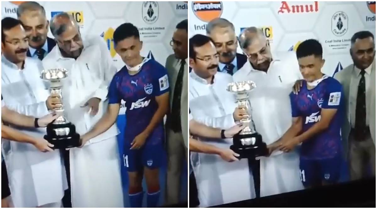 Governor of Bengal La Ganesan pushed Sunil Chhetri Arvind Kejriwal ...
