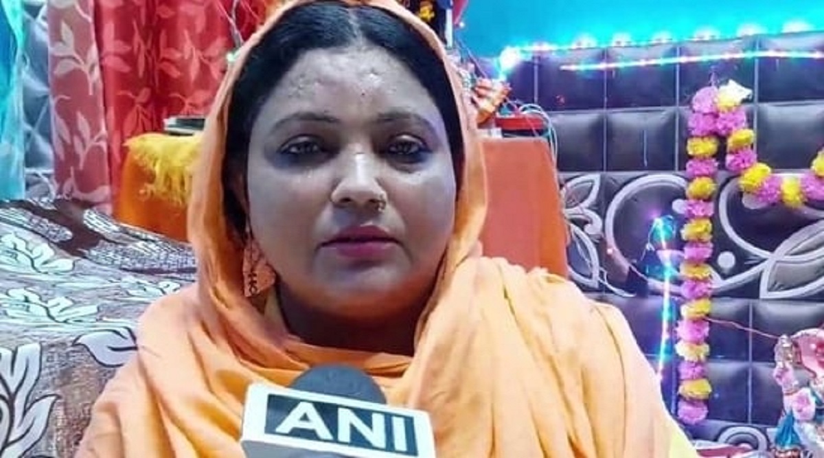 BJP leader Ruby Khan receives threats from maulanas over Ganesh puja ...