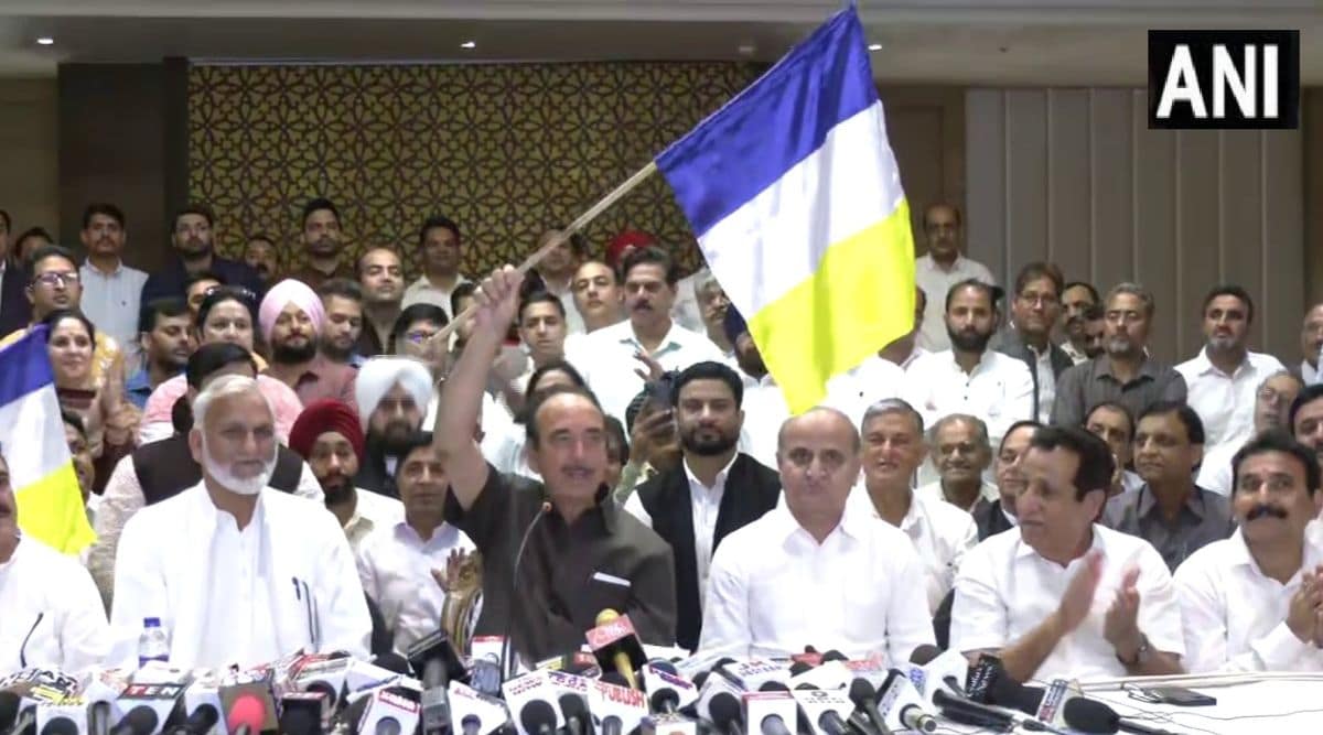 Ghulam Nabi Azad New Party: Ghulam Nabi Azad announces name of his new ...
