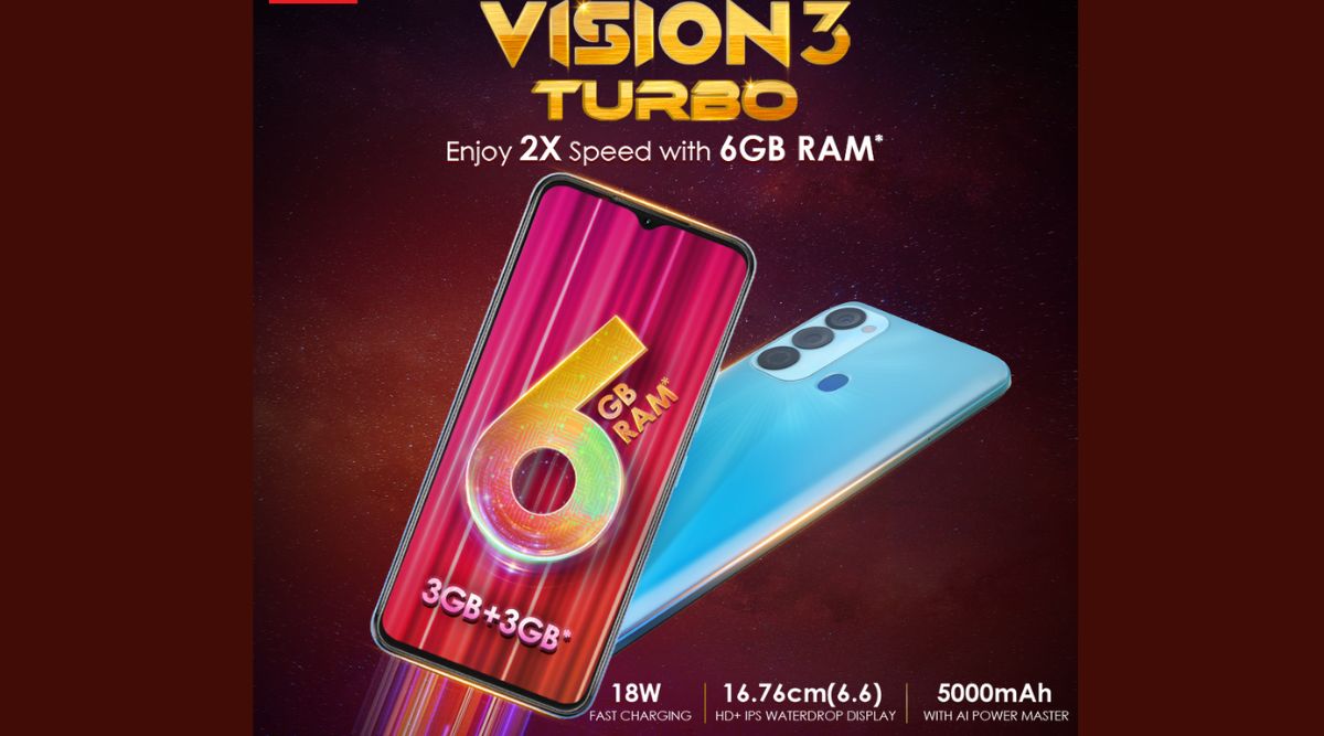 itel vision 3 turbo indias Indias first Smartphone with 18W Fast Charging launched price rupees ...