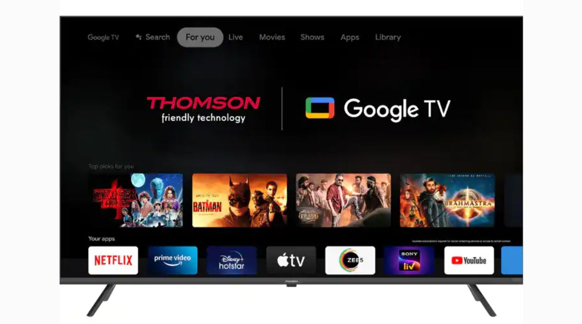 Thomson QLED TV 50 inch 55 inch 65 inch Launched In India With Google ...