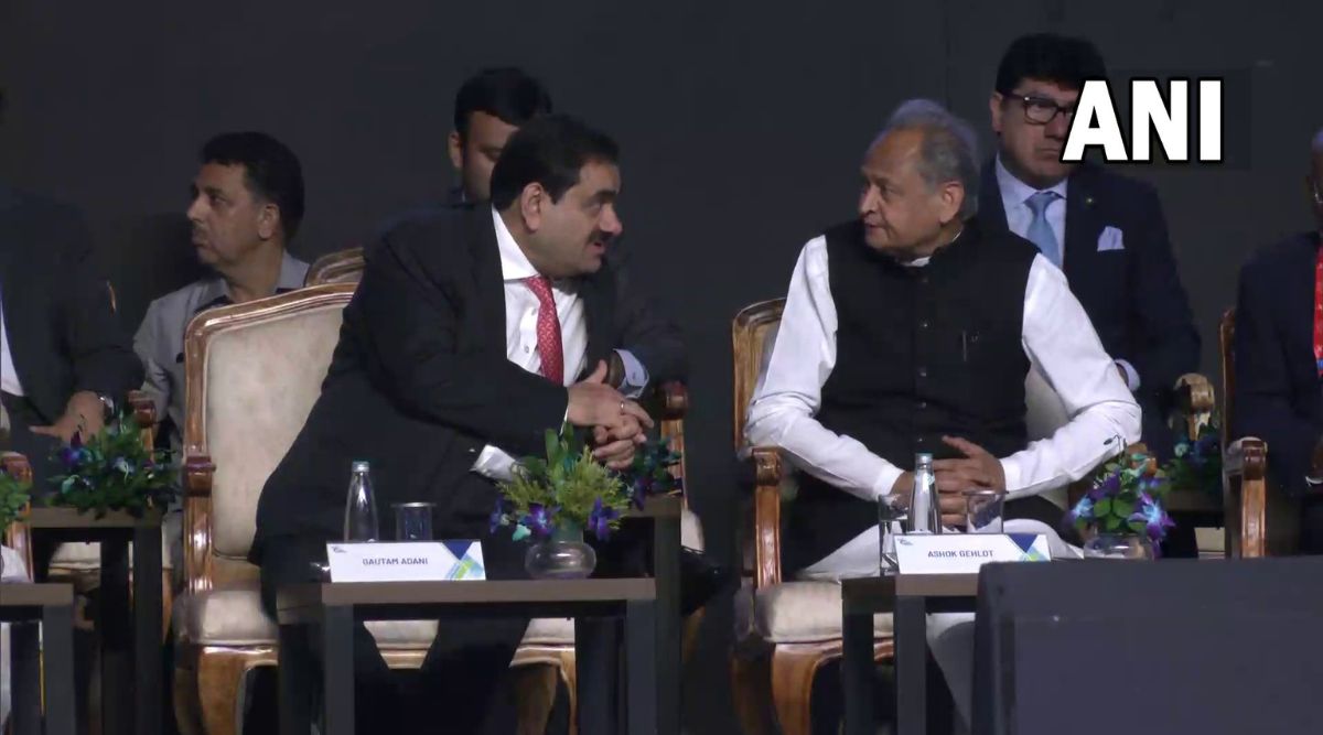 Invest Rajasthan Summit 2022 Gujaratis have always been very capable says CM Ashok Gehlot | गौतम ...