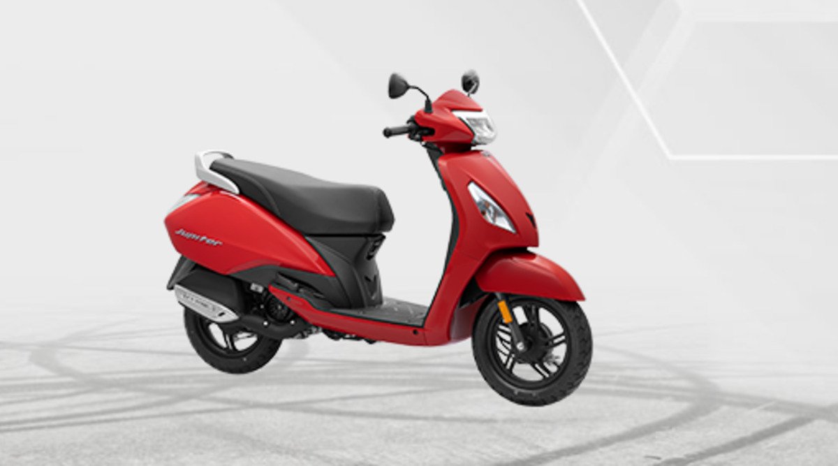 TVS Jupiter Sheet Metal Wheel Base Variant Finance Plan With Low Down ...