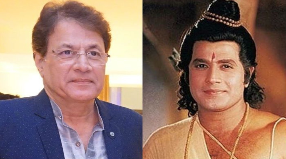 Woman becomes emotional after seeing Ram Arun Govil of Ramayana at the airport रामायण के राम ...