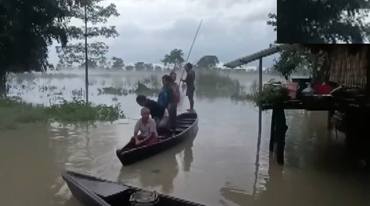 Flood havoc after heavy rains in Assams Dhemaji 200 families affected ...