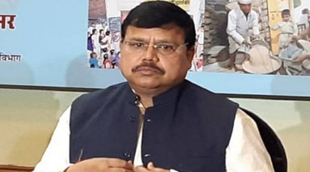 Madhya Pradesh Angry minister vows to remain barefoot PWD Minister give ...