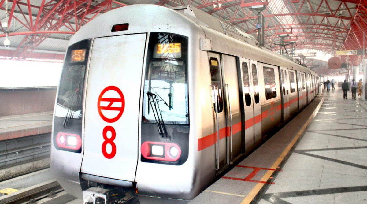 Delhi Metro DMRC is running eight coach train for the first time from ...