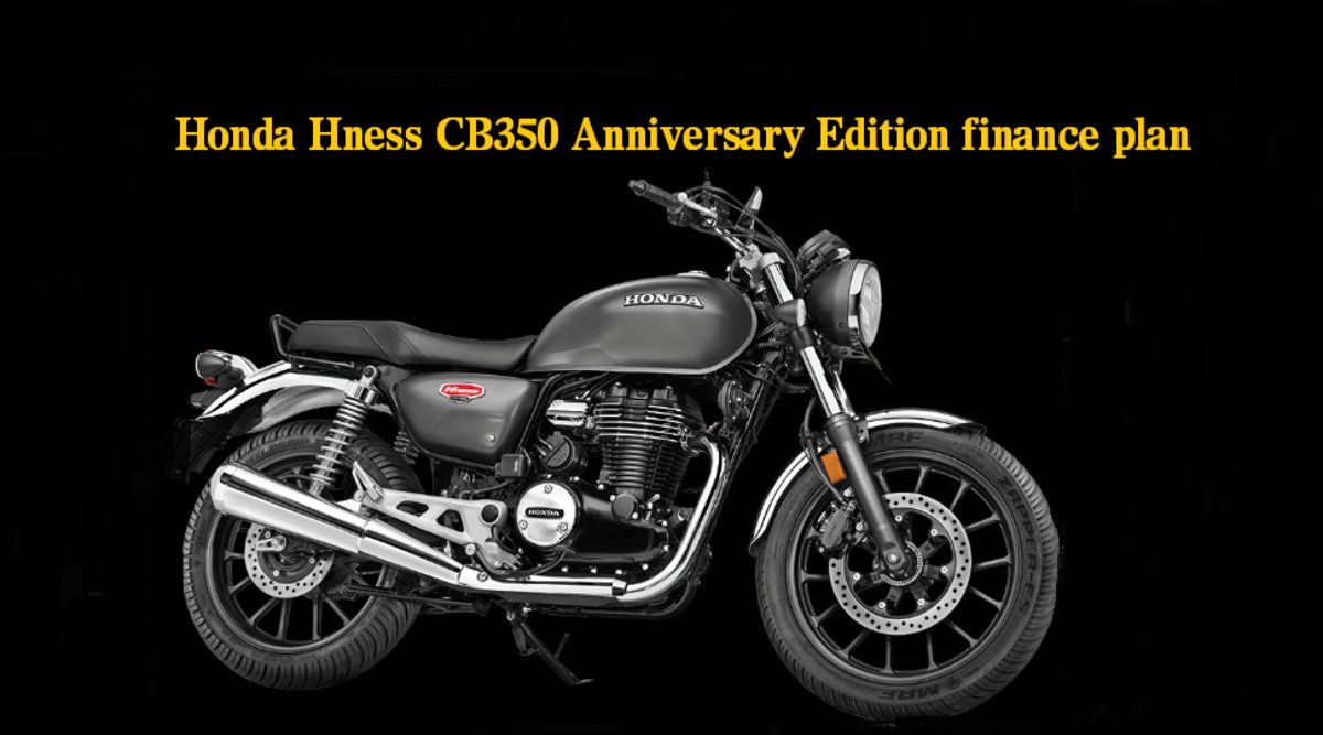 Honda Hness CB350 Anniversary Edition finance plan with down payment of ...