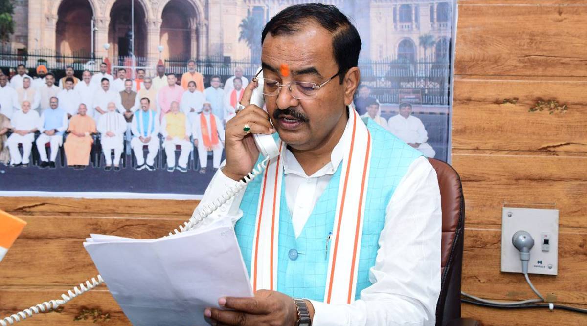Dy Chief Minister Keshav Prasad Maurya said state is developing under ...