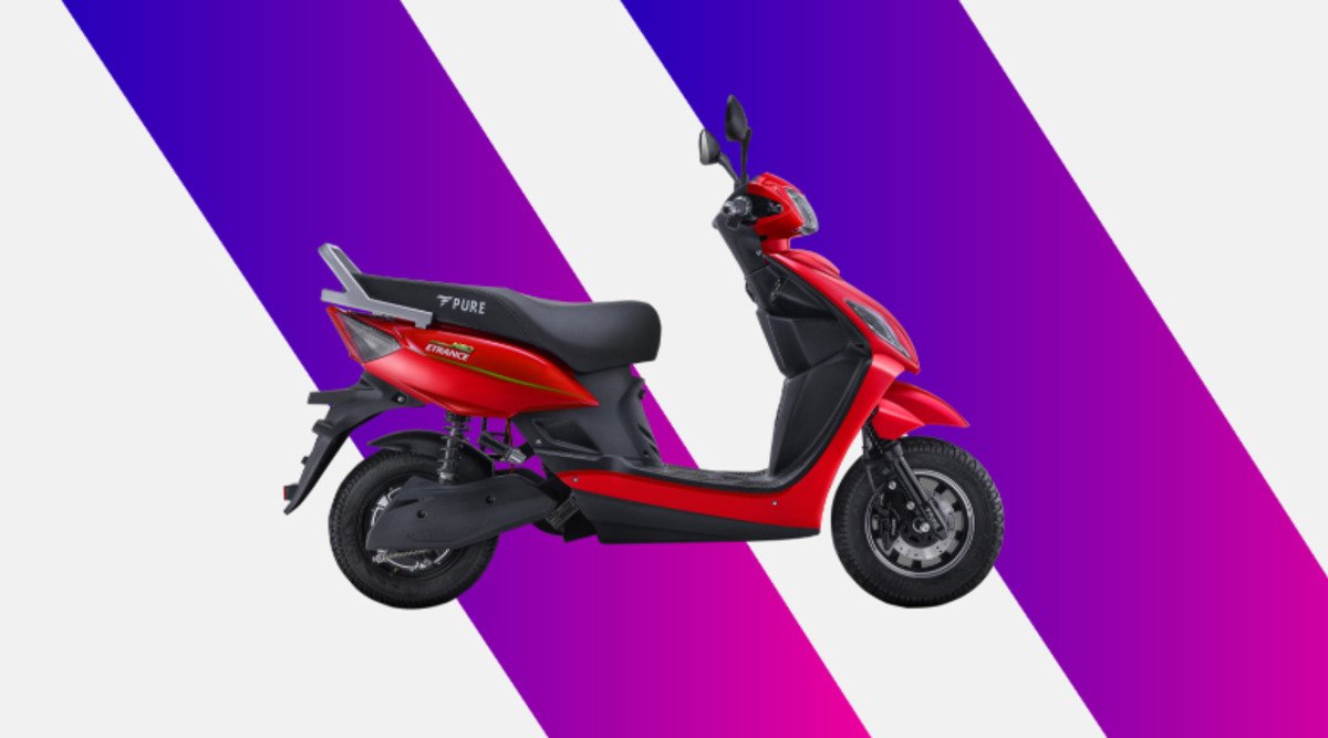 PURE EV ETrance Neo Electric Scooter Claims 120km Range in Single ...