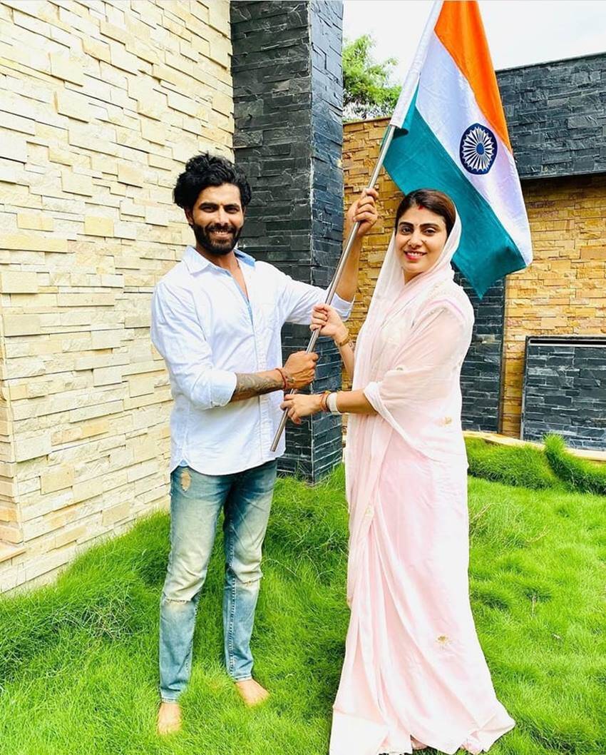 Rivaba Jadeja Announce Self and Her Cricketer Husband Ravindra Jadeja ...