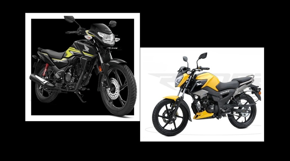 TVS Raider Vs Honda SP 125 Who is better bike in Price Mileage Engine ...