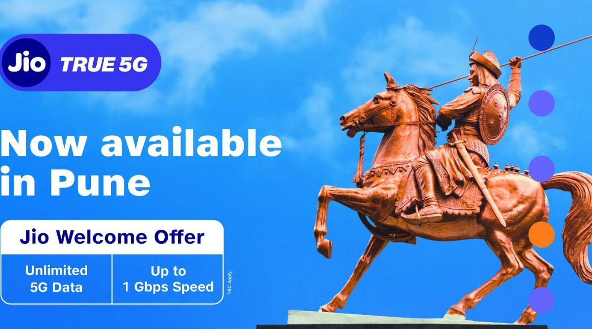 Jio 5G rollsout in Pune Offers unlimited free data for now Jio Welcome ...