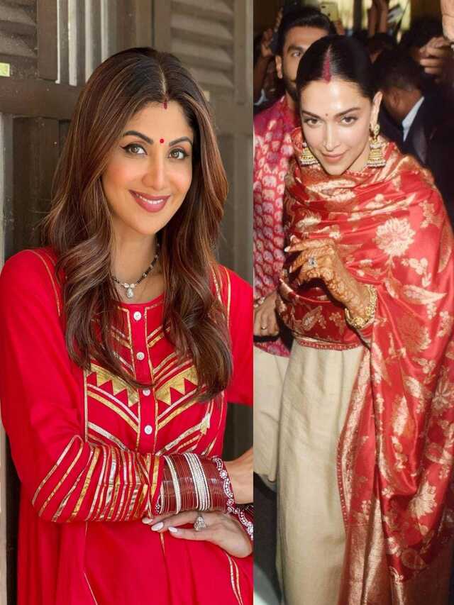 एक चुटकी सिंदूर को ग्लैमर का हिस्सा बनाने वाली ये हैं 6 टॉप एक्ट्रेसेस ...