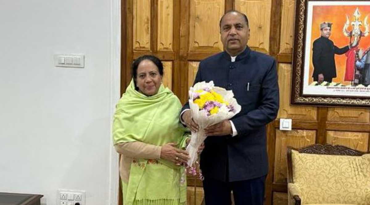 Meeting between Pratibha Singh and Jairam Thakur people started ...