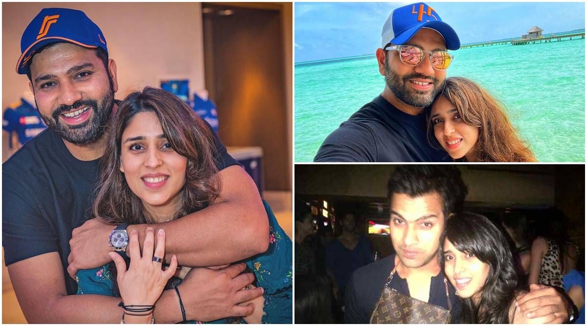 I hit a jackpot; Rohit Sharma congratulated To Wife Ritika Sajdeh on ...