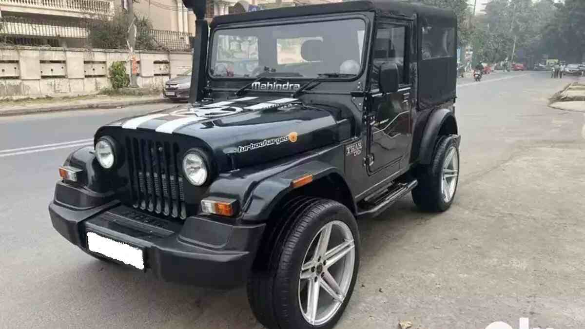 Second Hand Mahindra Thar in 4 lakh with finance plan read details of ...
