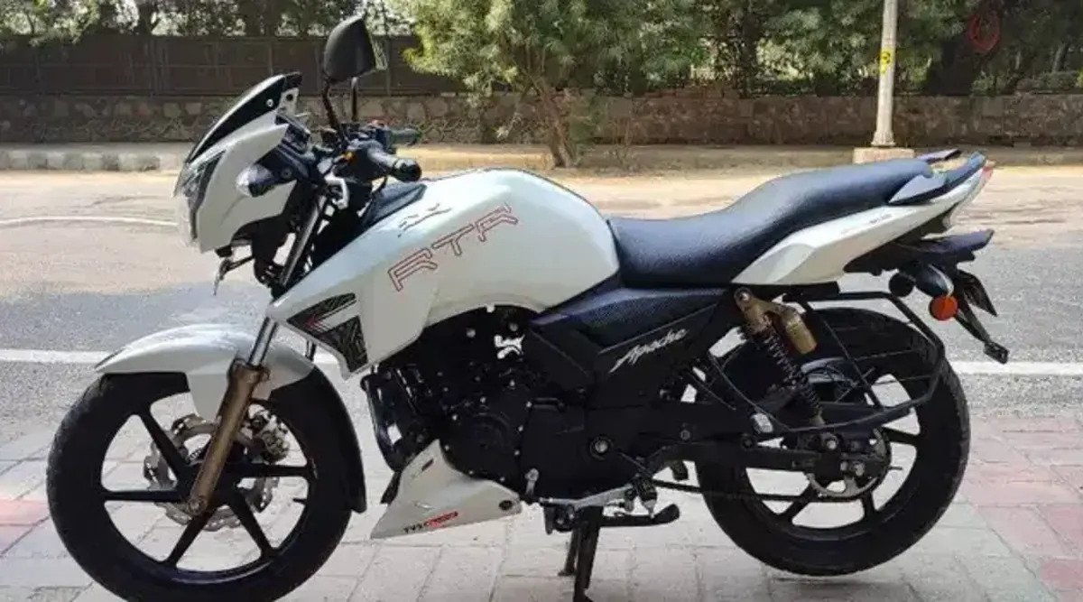 Second Hand TVS Apache RTR 180 in 22 thousand with finance plan read ...