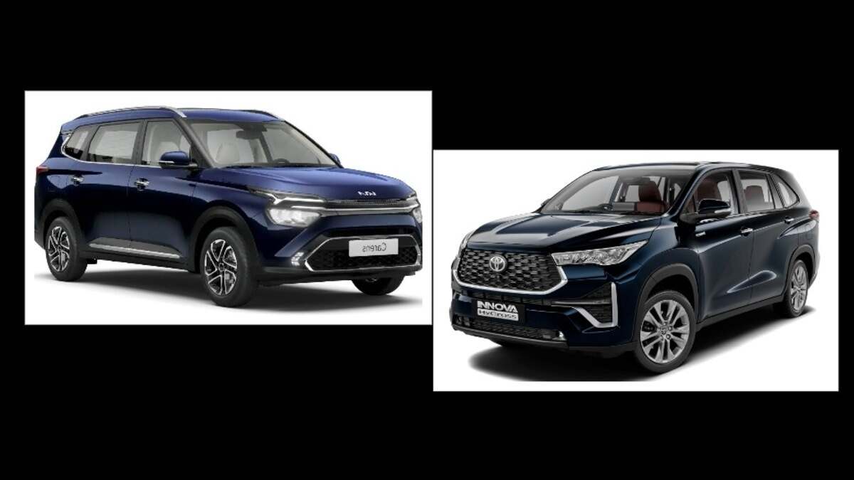 Toyota Innova Hycross Vs Kia Carens Who Is Better 7 Seater MPV in Price ...