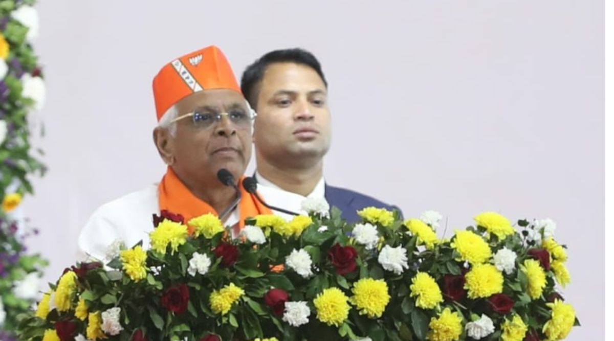 Gujarat CM Bhupendra bhai Patel Age Biography wiki family Wife Son Net Worth Property details ...