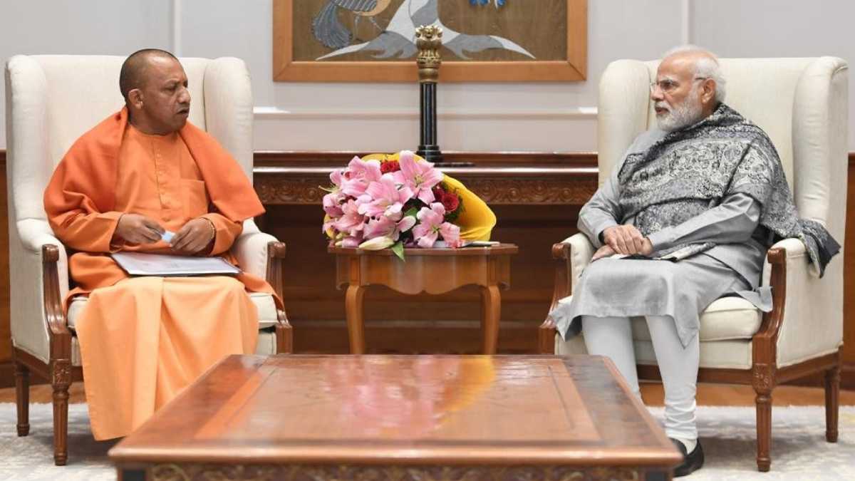 up CM Yogi meets PM Modi in Delhi people are making speculations on ...