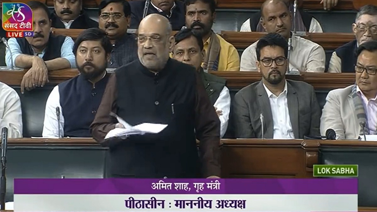 amit shah angry on tmc mp saugat rai in loksabha video goes viral on social media - Amit Shah ...