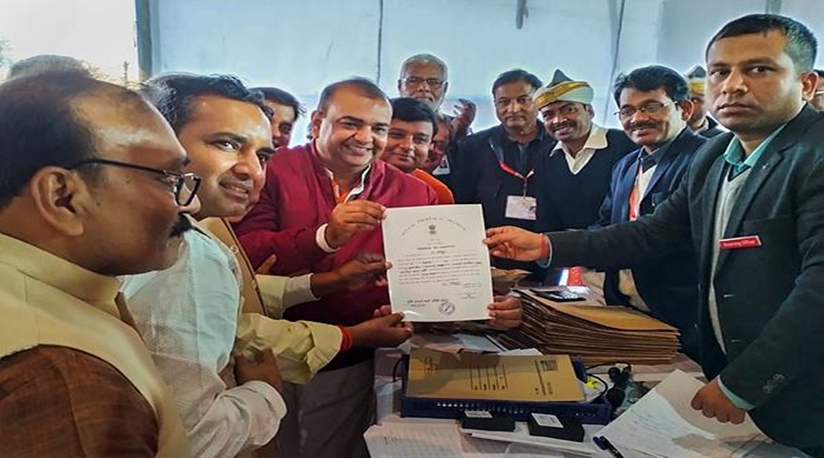 Rampur By Election Winner BJP Leader Akash Saxena age bio wiki net ...