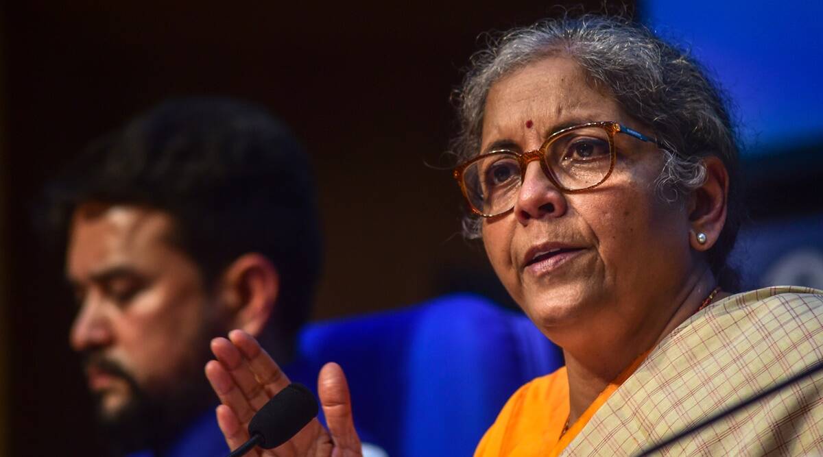 Debate between Finance Minister Nirmala Sitharaman and Congress MP ...