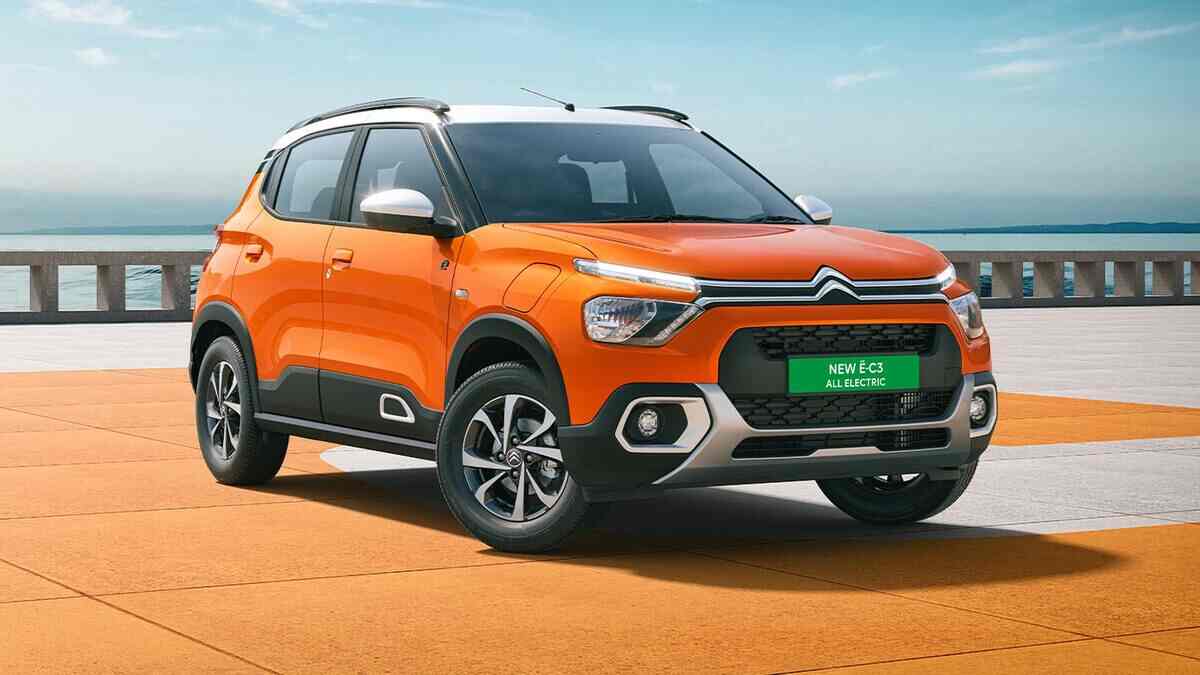 Citroen eC3 booking with 25 thousand token amount know driving range ...