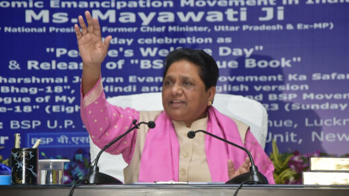 BSP CHIEF Mayawati declares no alliance with any party for upcoming ...