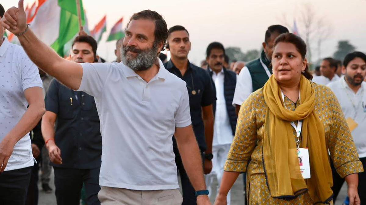 Supriya Shrinate targeted BJP over Rahul Gandhi T shirt by sharing ...