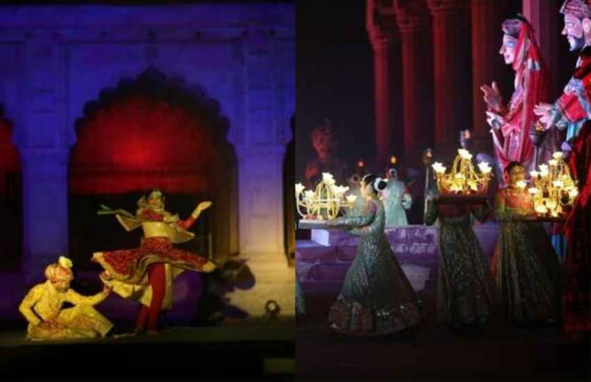 red fort, new delhi, sound and light show, puppet show, independence ...