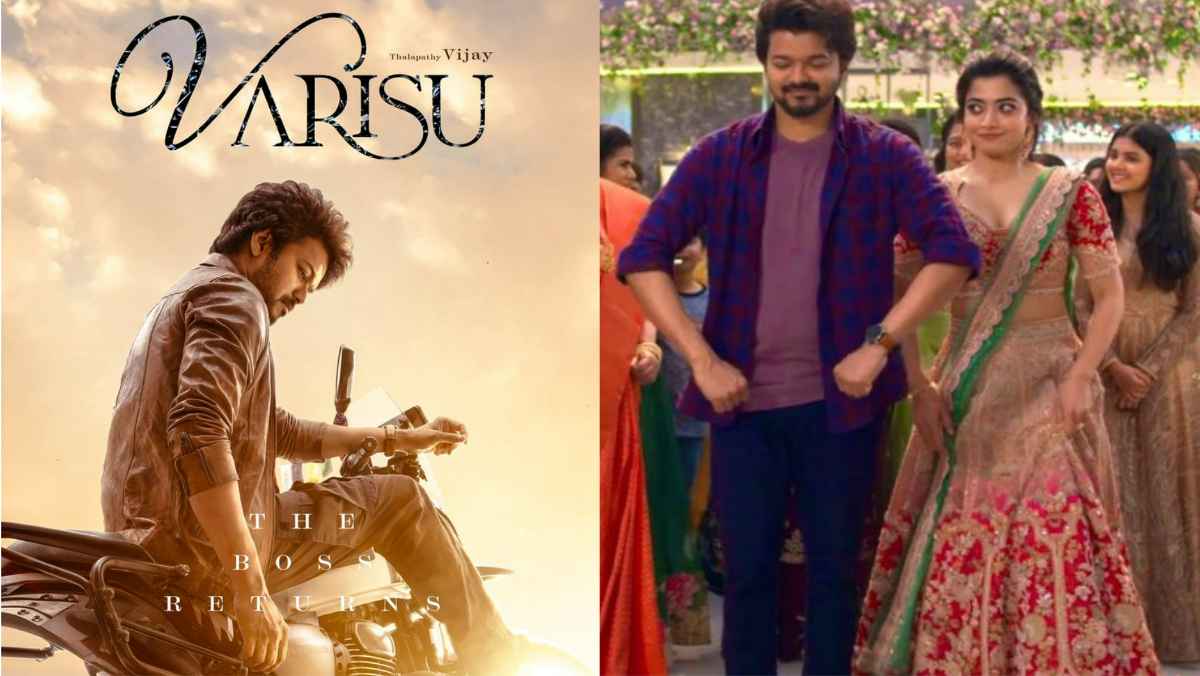Varisu Hindi Trailer Out Thalapathy Vijay Rashmika Mandana romance ...