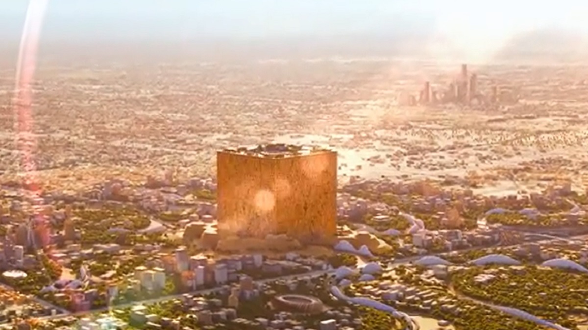 New Kaaba in Saudi Arab mega project new Murabba Mukaab- सऊदी अरब सरकार ...