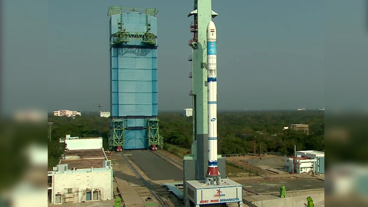 ISRO launches Small Satellite Launch Vehicle SSLV D2 from Satish Dhawan ...