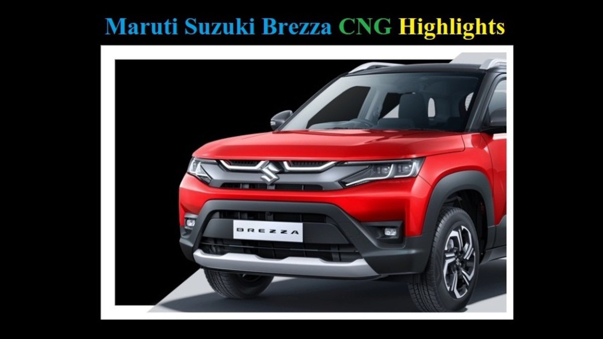 New 2023 Maruti Suzuki Brezza S CNG Complete Detail in 5 Points - New ...