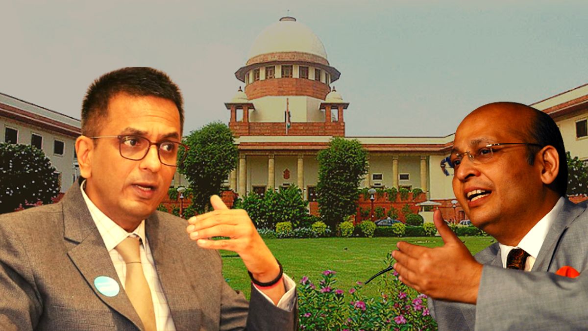 CJI DY Chandrachud and senior advocate Abhishek Manu Singhvi were classmate in school and ...