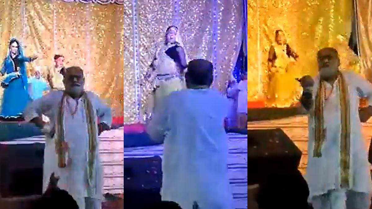 BJP MLA Umakant Sharma Dance video viral on social media - 'छम्मक-छम्मक ...