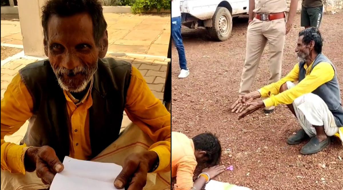 Son beat father after drinking alcohol complaint to DSP Santosh Patel ...