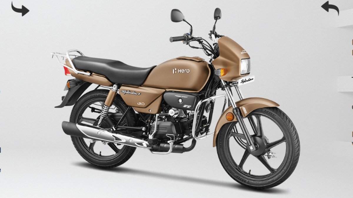 Hero Splendor Plus Matt Shield Gold Finance Plan - Hero Splendor Plus ...