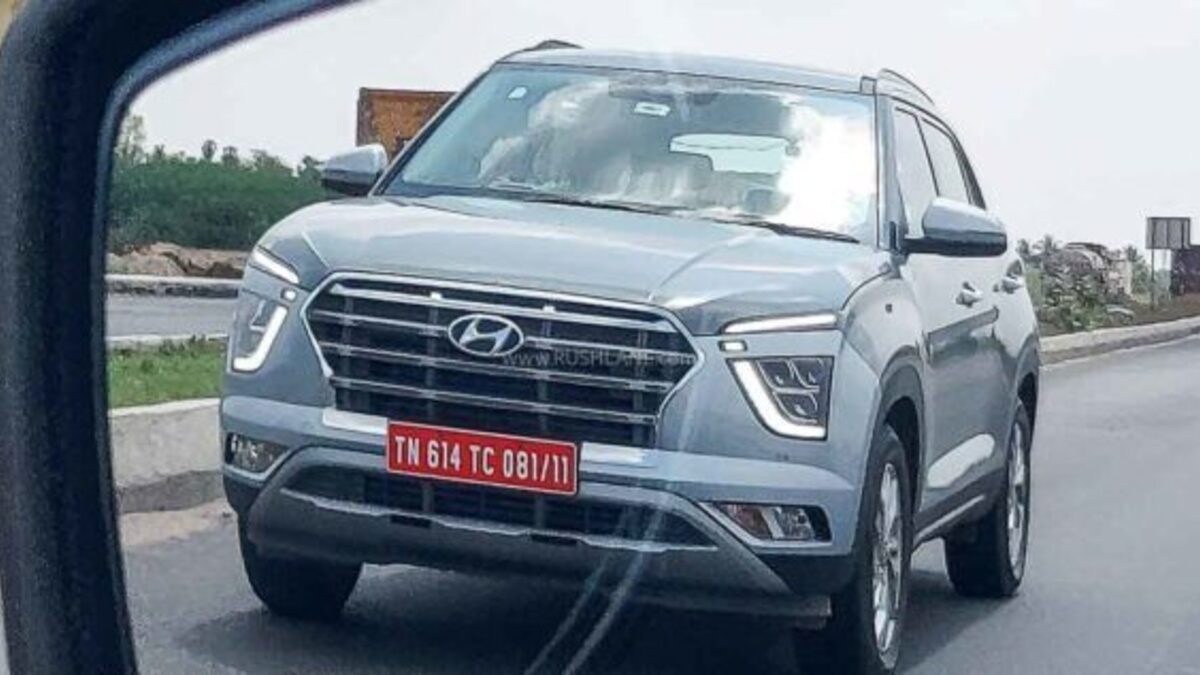 Hyundai Creta Electric spotted during testing before launch - Hyundai ...
