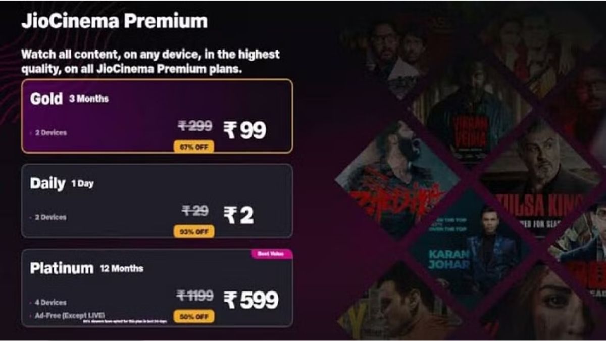 Jio Cinema Premium plan subscription Price revealed IPL 2023 Know all about this - | Jansatta
