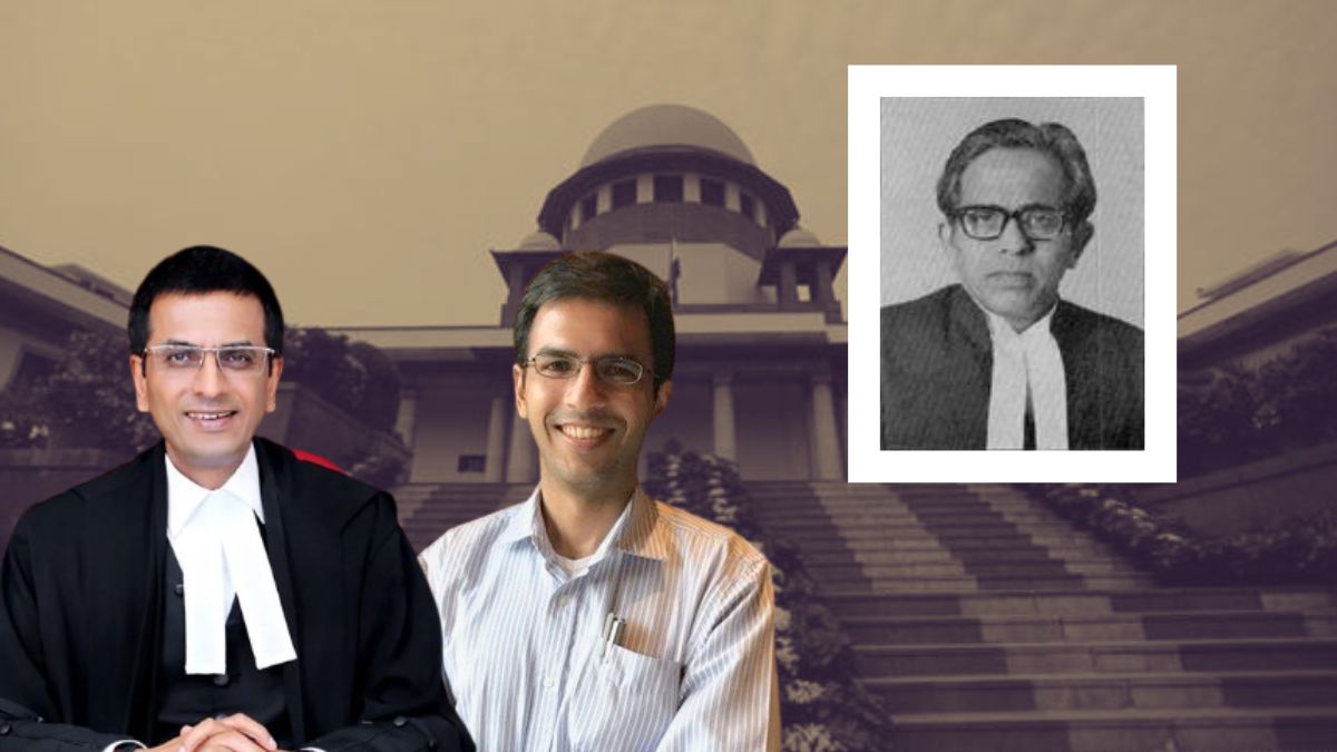 CJI DY Chandrachud father went to bombay for study came back on the ...