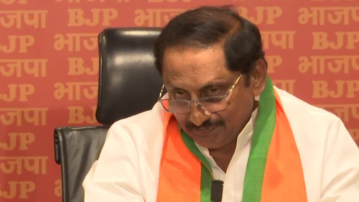 Kiran Kumar Reddy who served as CM of united Andhra Pradesh joins BJP ...