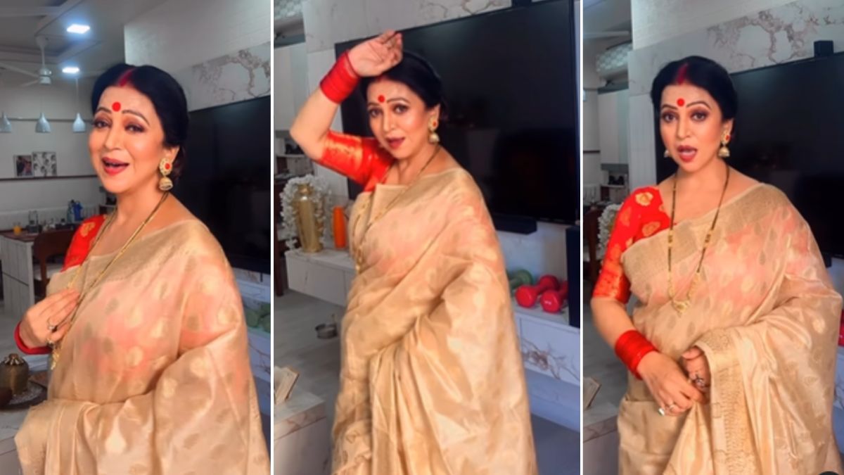 Akshara Singh Mother Nilima Singh Dance Video Viral On Arvind Akela ...