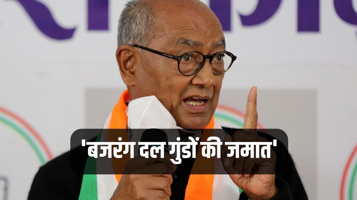 Hindutva not religion Bajrang Dal Group of Goons says Digvijay Singh ...