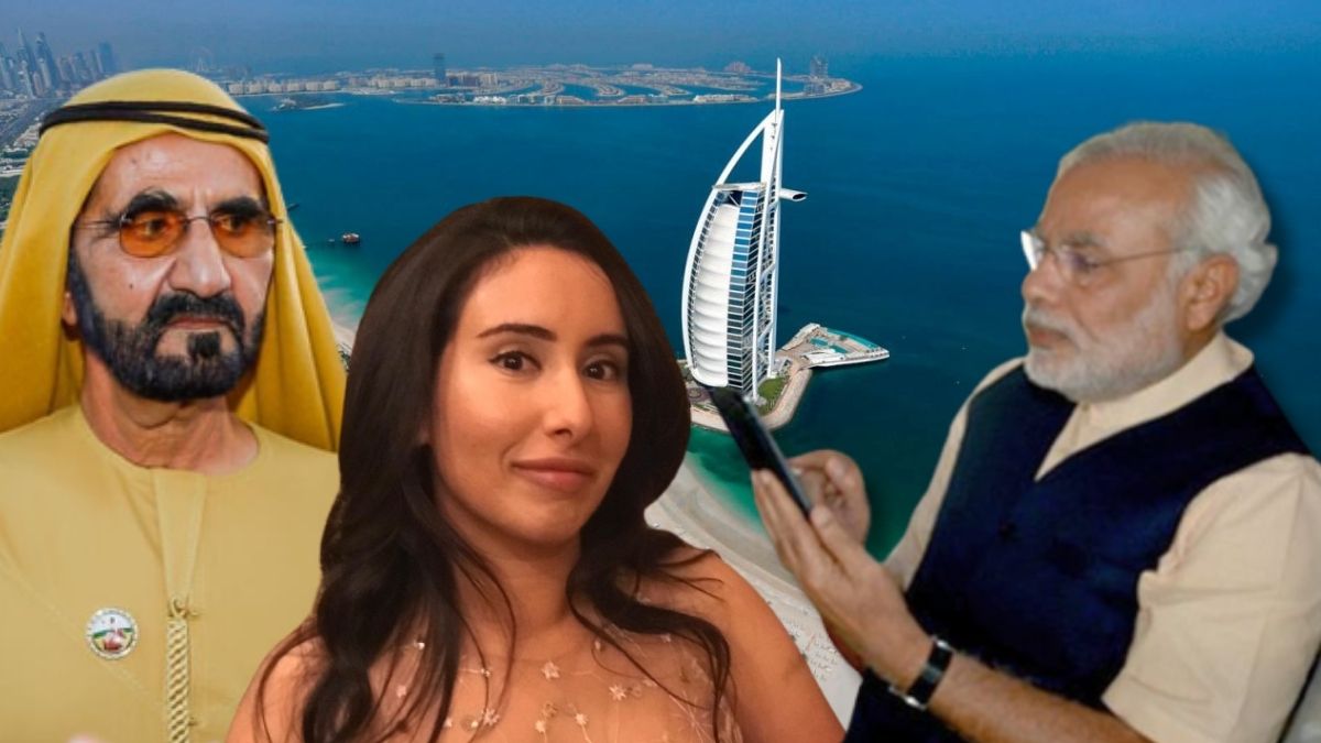 story of dubai princess Latifa bint Mohammed Al Maktoum when her father dialed PM Narendra Modi ...
