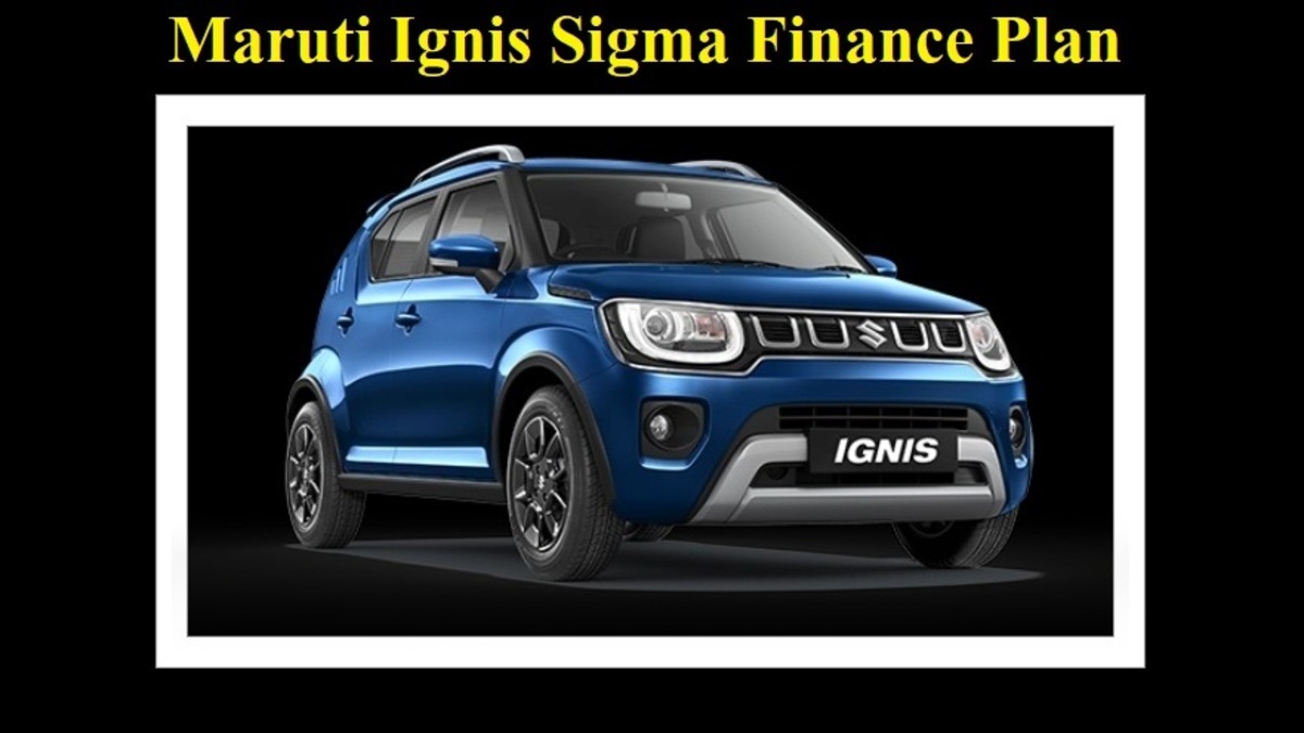 Maruti Ignis Base Model Easy Finance Plan - Maruti Ignis को पसंद करते ...