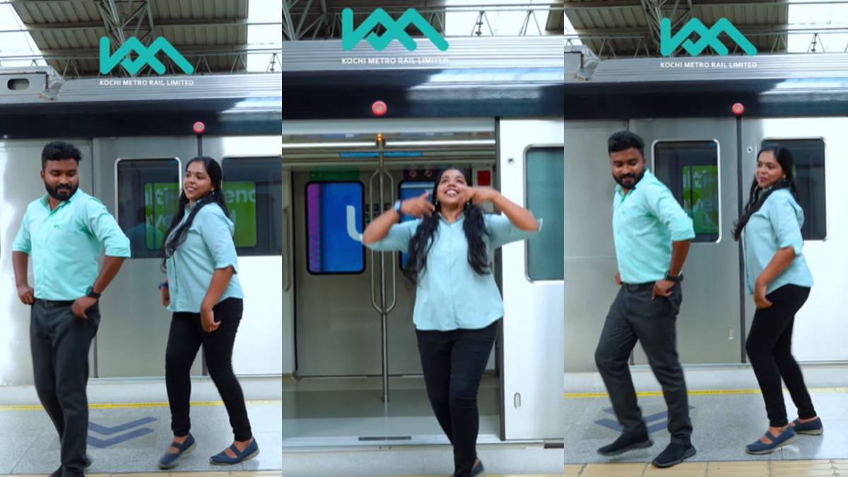 Kochi Metro staff after Delhi Metro station Video viral on social media ...